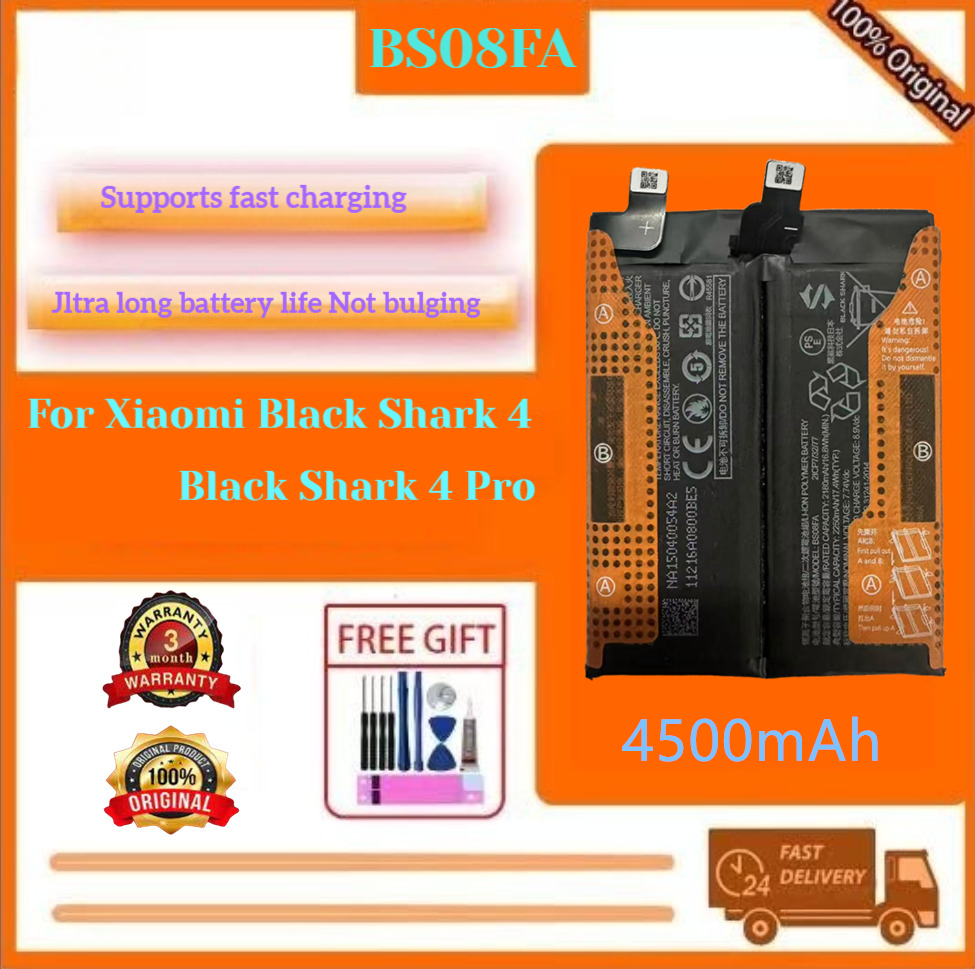 BS08FA Original xiaomi battery For Xiaomi Black Shark 4 Black Shark 4 ...