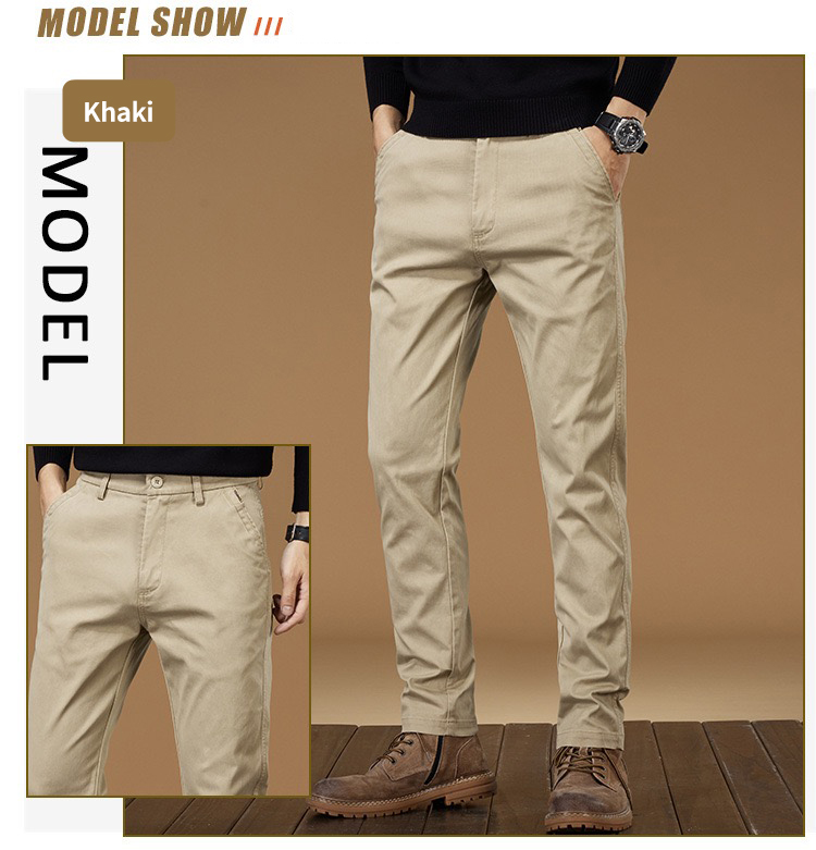 VV CHINO Men's Straight Fit High Quality Pants | Shopee Philippines
