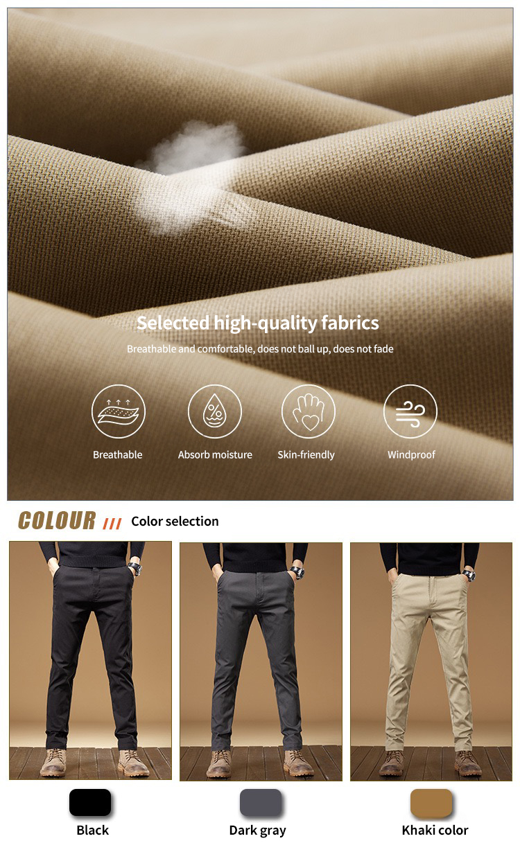 VV CHINO Men's Straight Fit High Quality Pants | Shopee Philippines