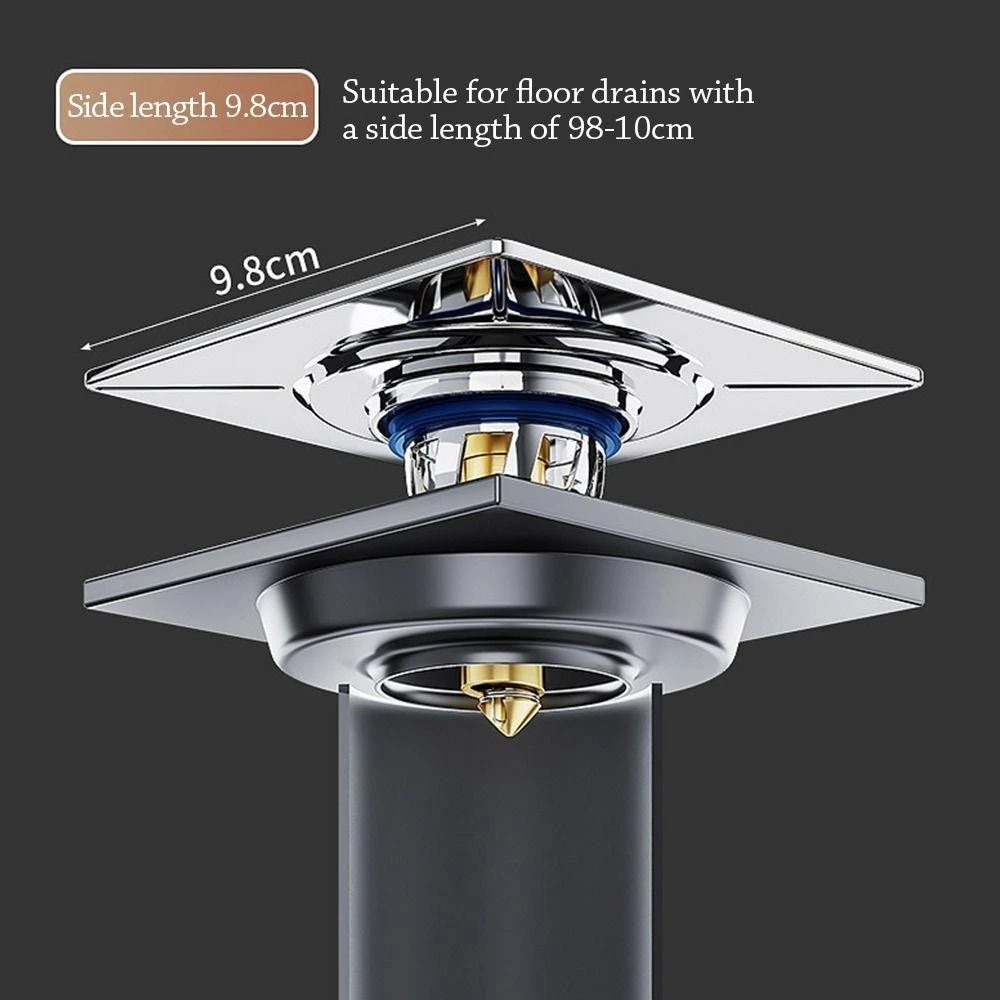 304 Stainless Steel Floor Drain Cover | Anti Odor Bathroom Drain Cover ...