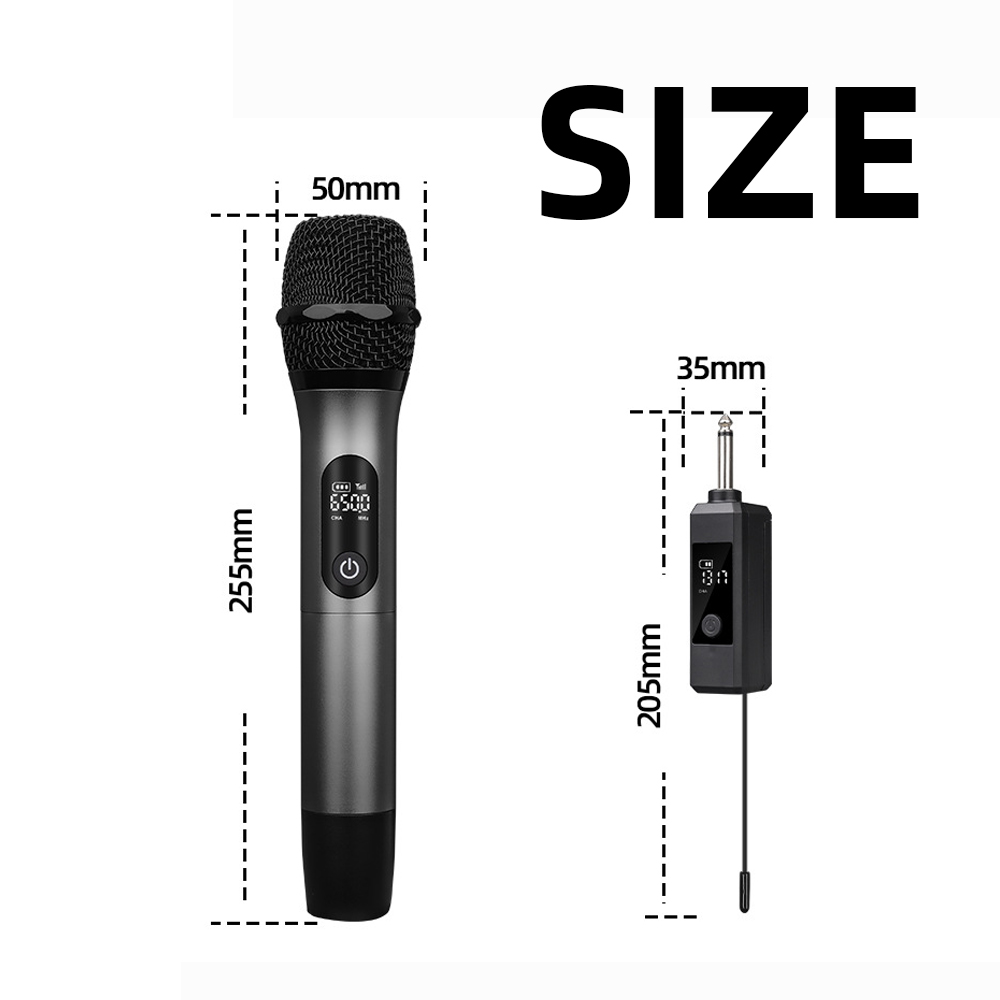 JBL UHF Wireless Microphone Rechargeable Wireless Mic for 6.5mm ...