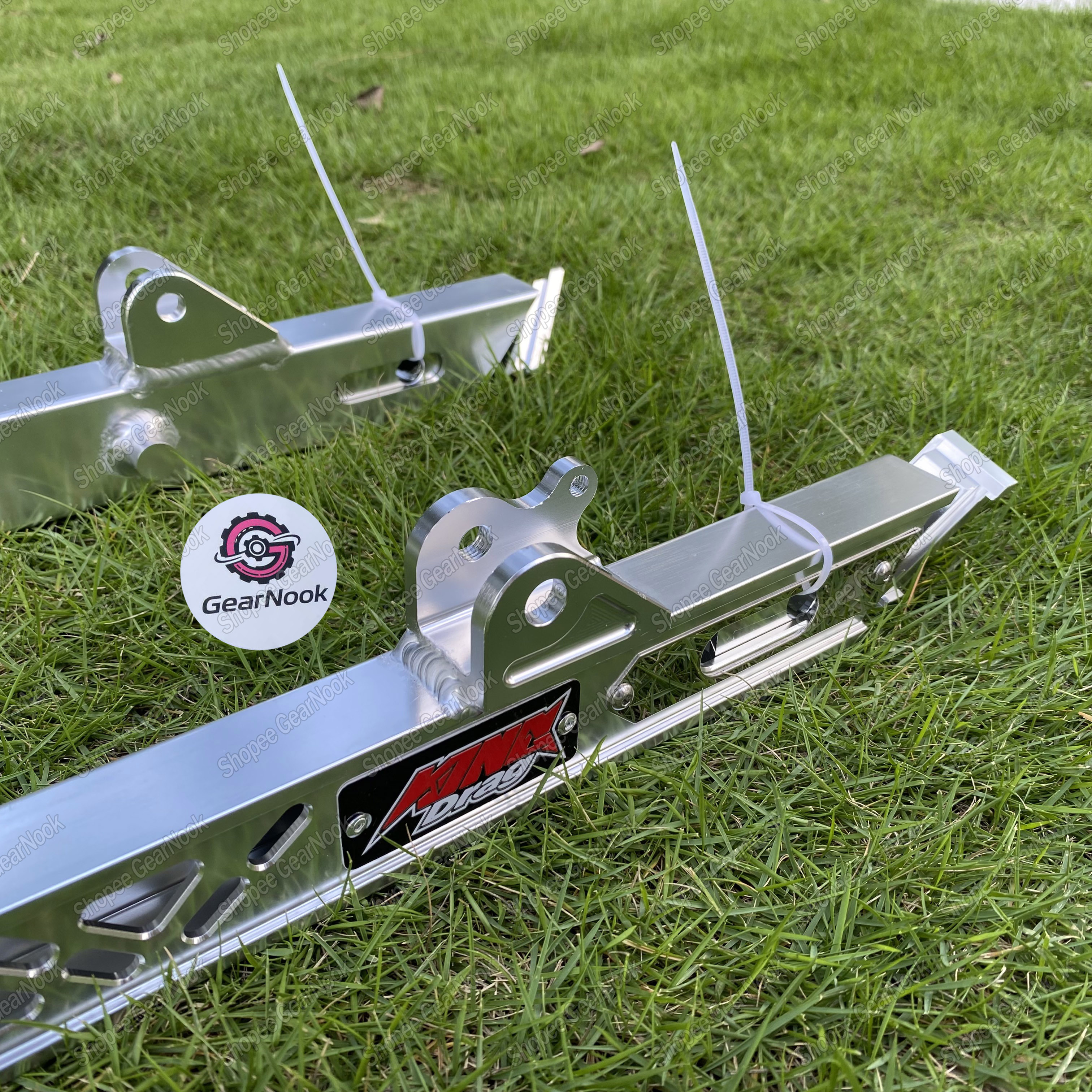 【READY STOCK-COD】 King Drag Motorcycle Xrm/ Wave 125 Swing arm plus 3 ...