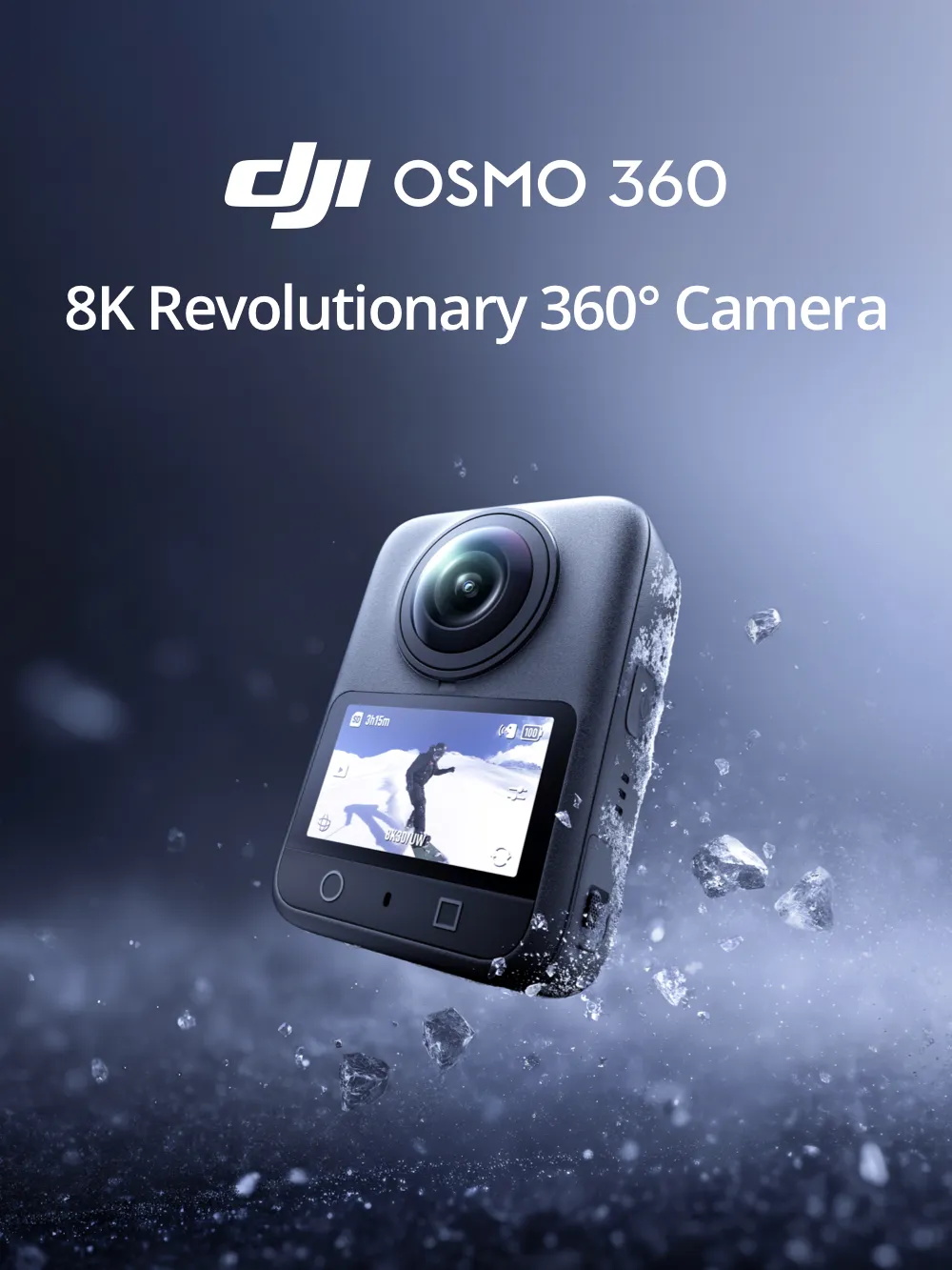 DJI Osmo 360 Waterproof 8K 360° Action Camera 1 Inch Sensor 120MP Photo ...