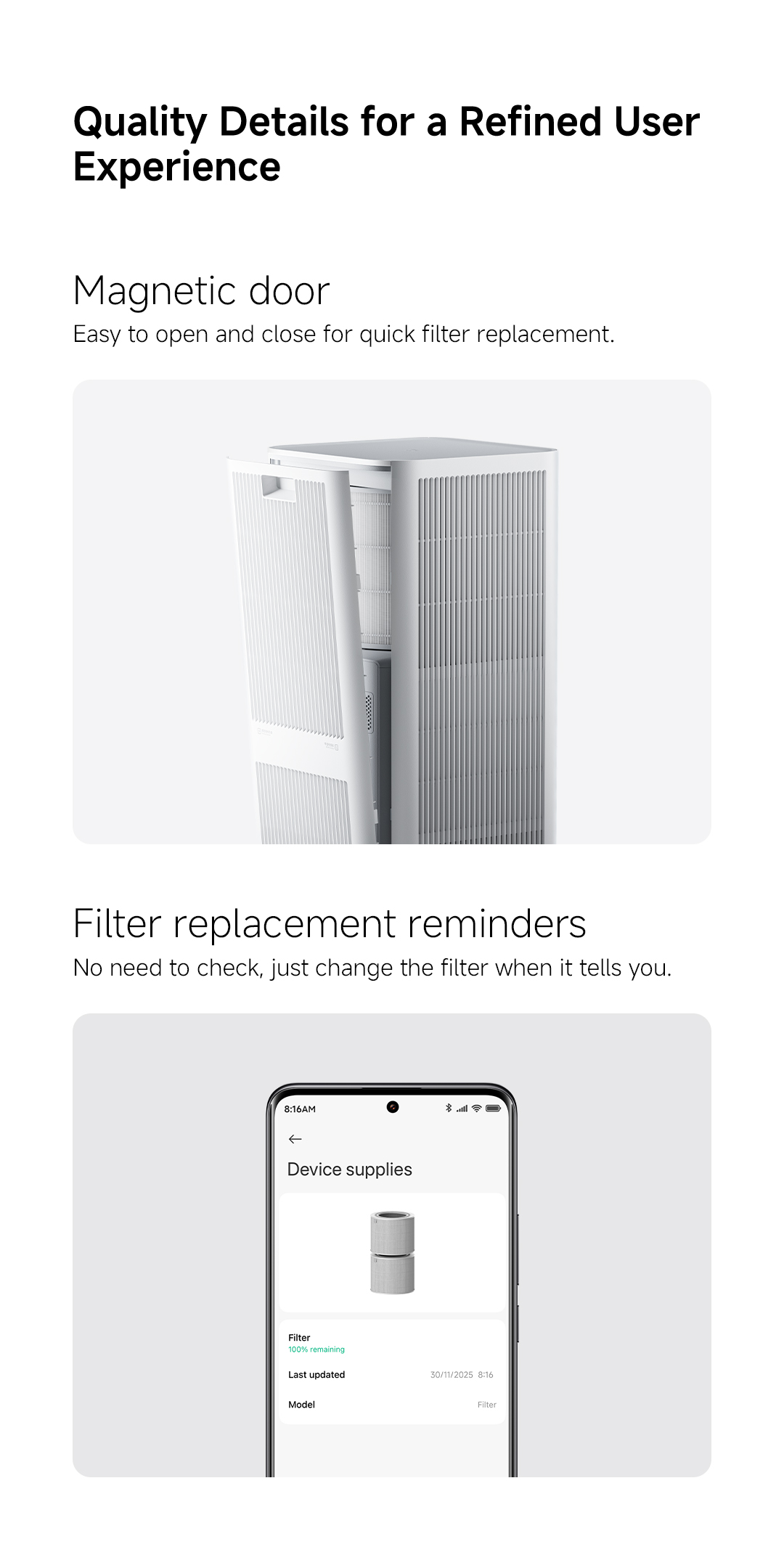 NEW - Xiaomi Mijia Smart Air Purifier Max | Dual-impeller and aual ...