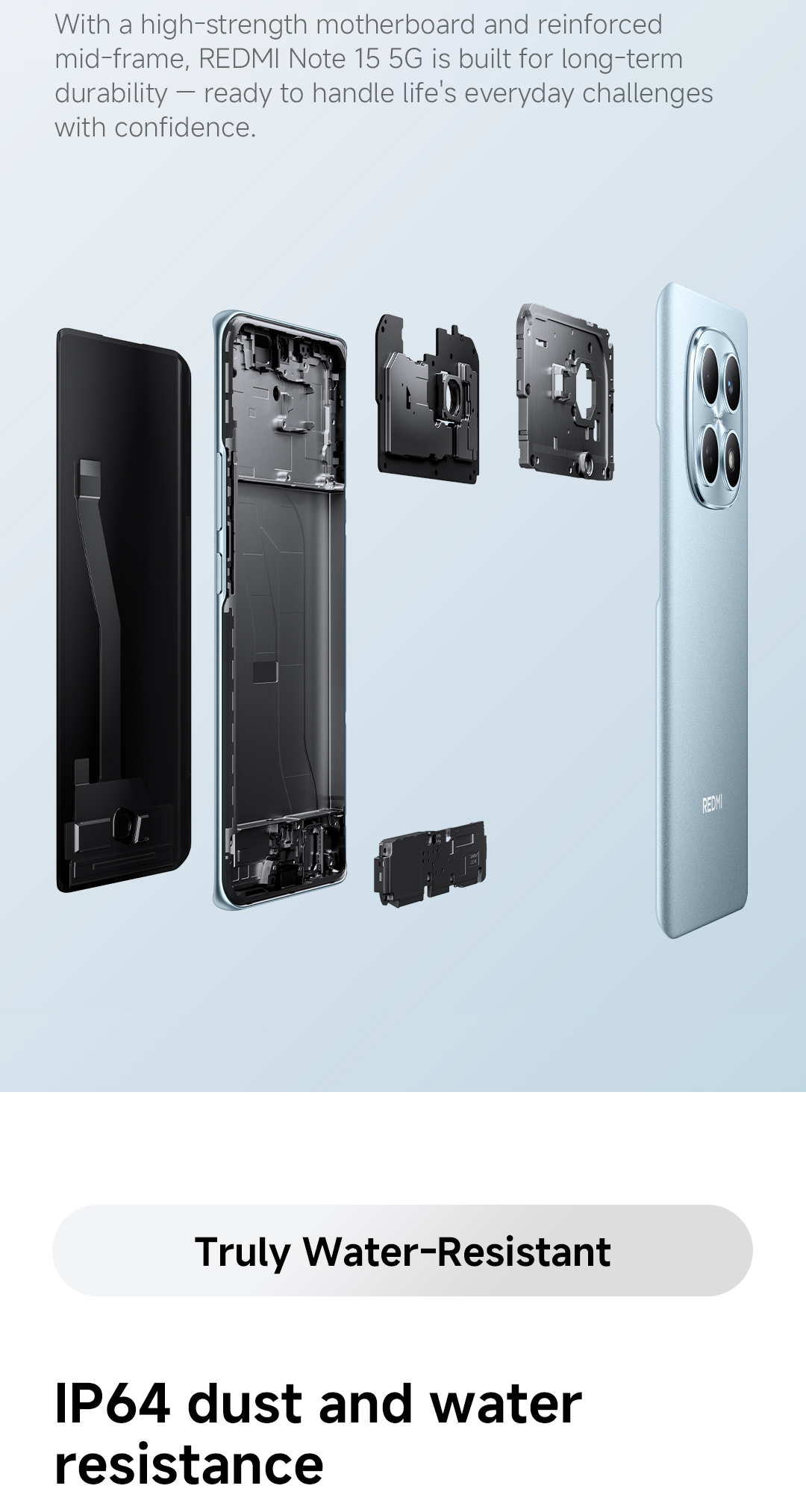 New REDMI Note 15 Smartphone | 6GB+128GB/8GB+256GB, Massive 6000mAh ...