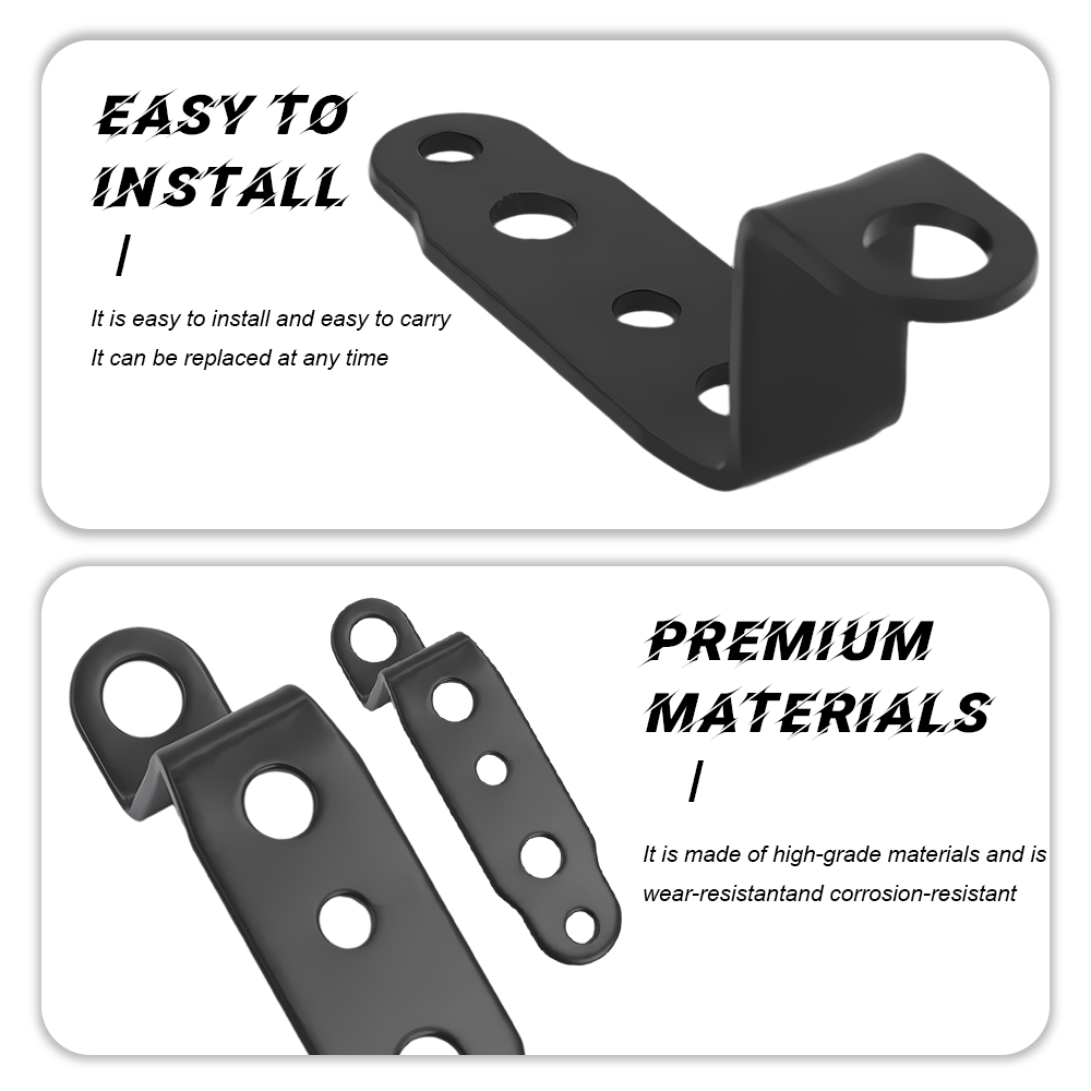 Motorcycle LED headlight multi-function bracket, electric scooter pedal ...