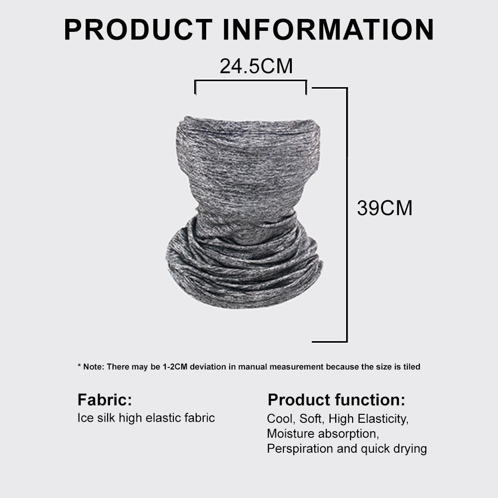 SOLOEVER Half-Face Balaclava Mask, UPF50+ UV Protection, Ice Silk Quick ...