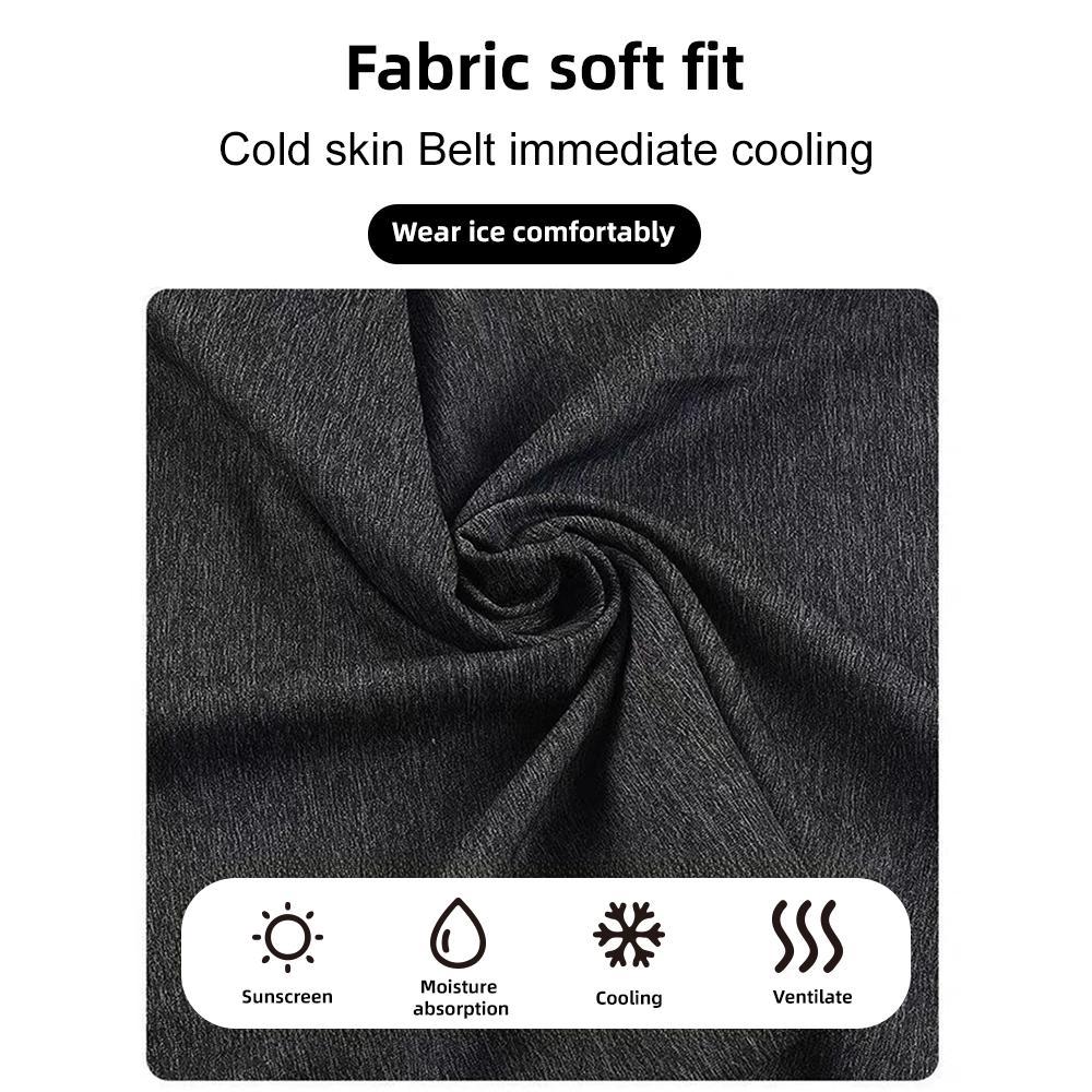 SOLOEVER Half-Face Balaclava Mask, UPF50+ UV Protection, Ice Silk Quick ...