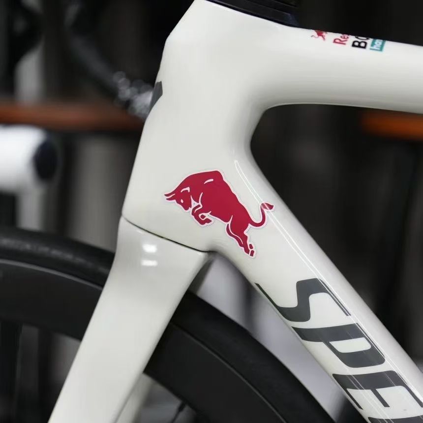 Red Bull Logo Bicycle Sticker Waterproof Personalized Creative Scratch ...
