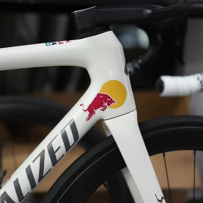 Red Bull Logo Bicycle Sticker Waterproof Personalized Creative Scratch ...