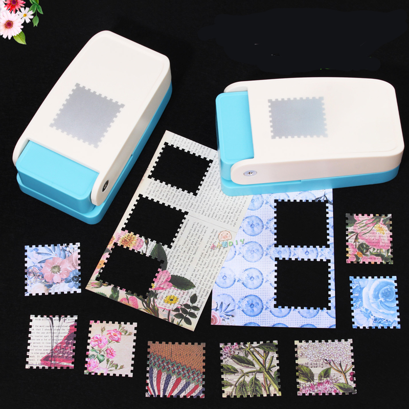 (Local Stock) 2PCS New Stamp Shape Craft Punch Embossing Machine Square ...