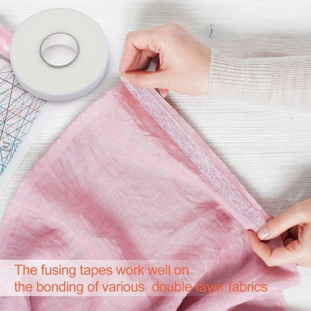 60M Double-Sided Hot Melt Adhesive Mesh Non-Woven Film Lining For ...