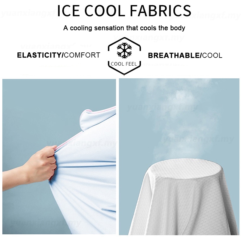 【BUY 1 TAKE 1】JI Sun protection jacket for Men Ice Silk Coat Long ...