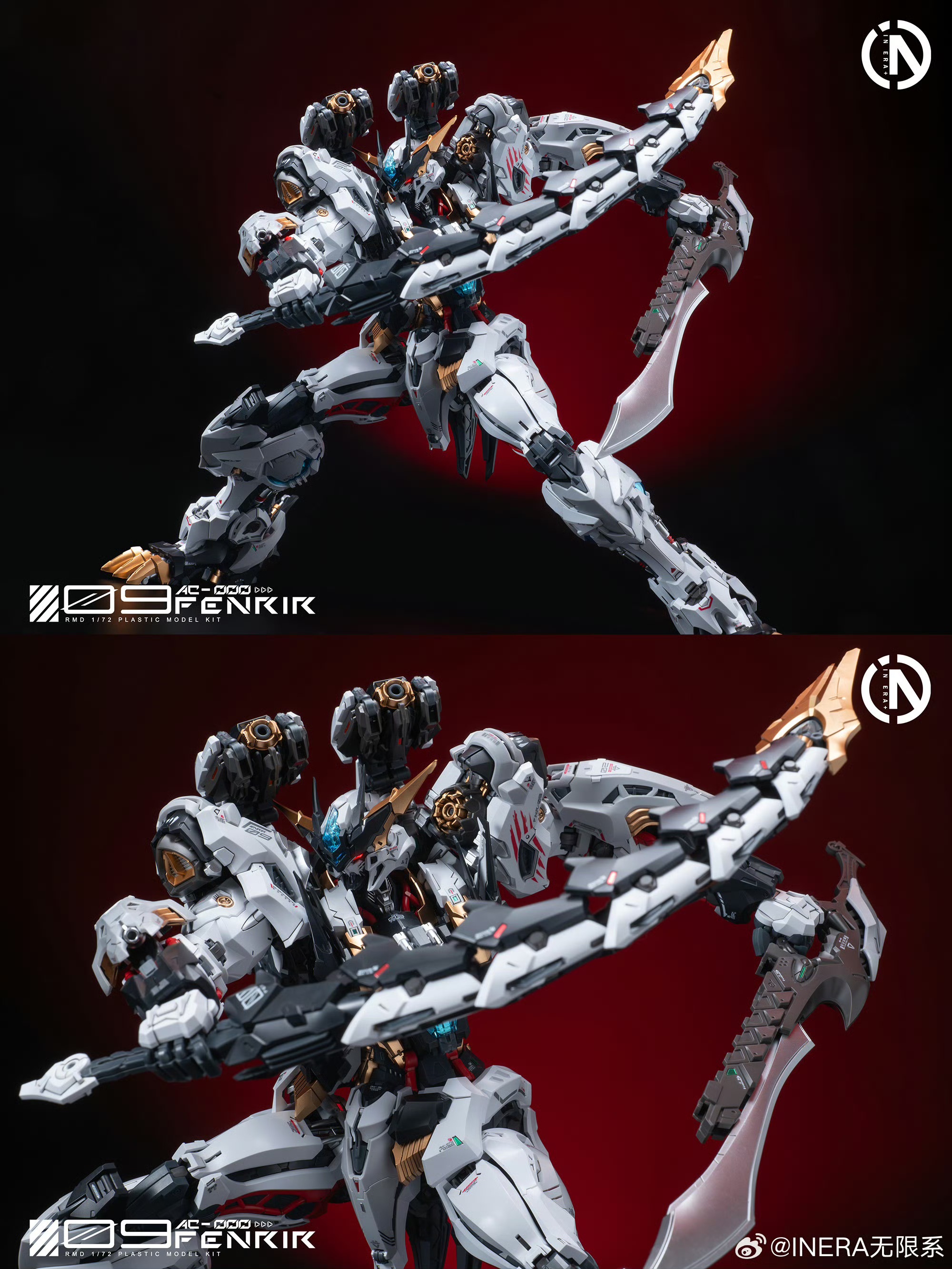 IN ERA+ FENRIR RMD1/72 PLASTIC MODEL KIT FNR-09 PROJECT Assemble the ...