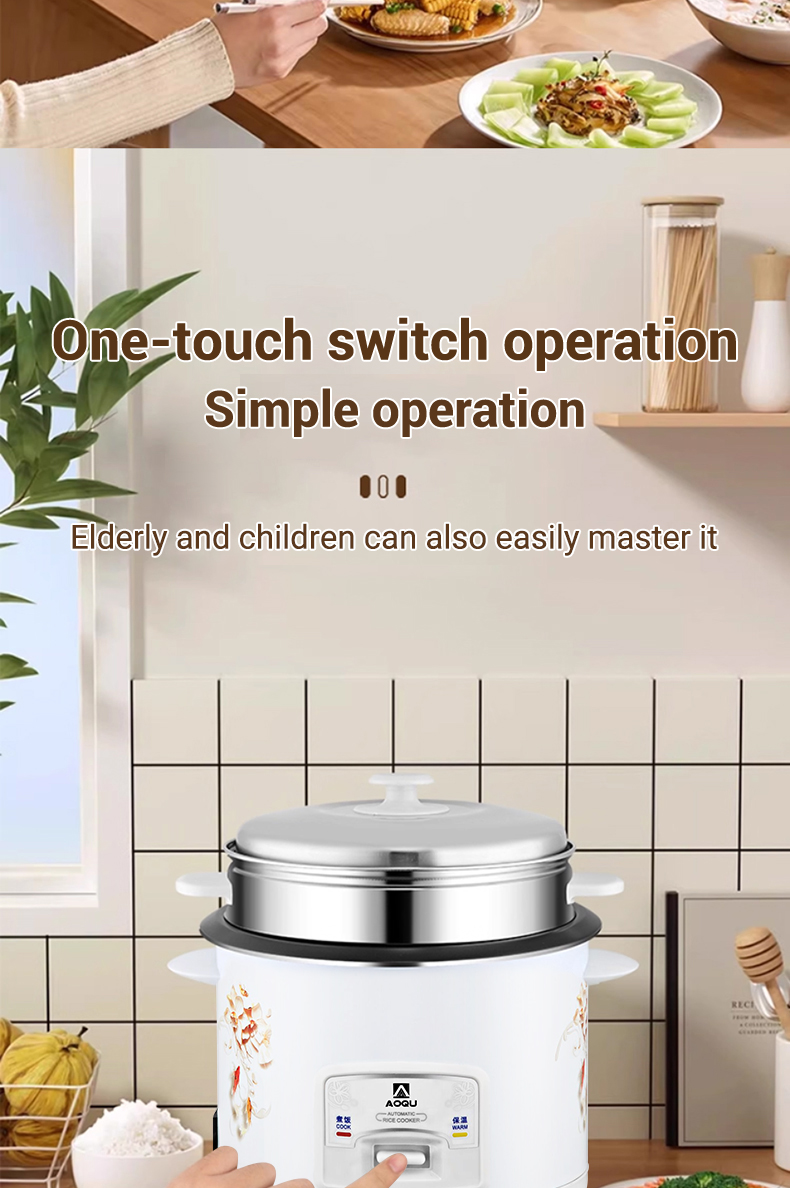 rice cooker small 1.5L 2L 3L aluminum home mini rice cooker 1-5 people ...