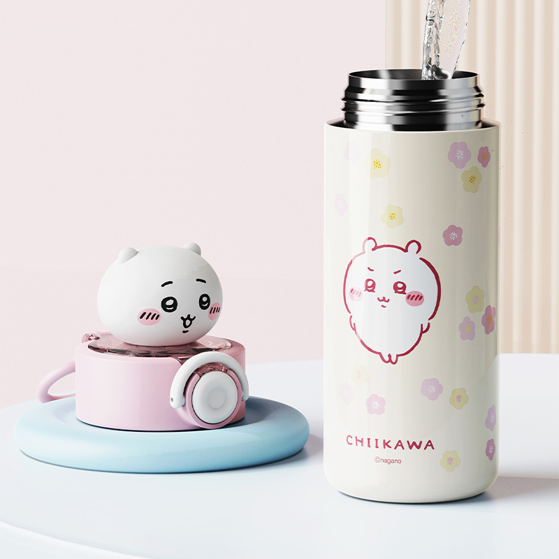 MINISO chiikawa series - pop-top & insulated & water bottle 450ml ...