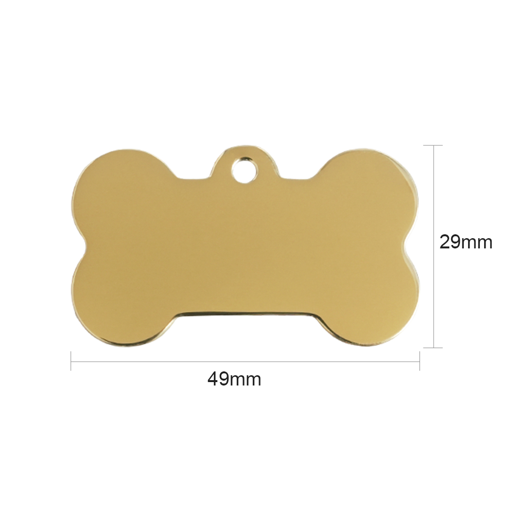 Wooden Keychain Metal Dog Tag For Laser Engraving (NO Customized ...