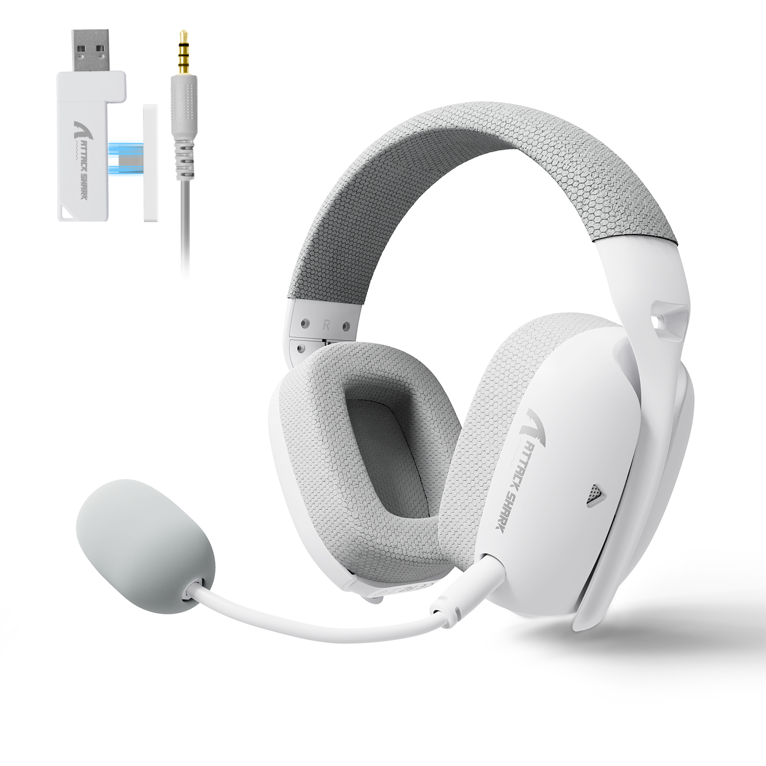 ATTACK SHARK L80 Pro Wireless Gaming Headset 20ms Ultra-Low Latency 3 ...