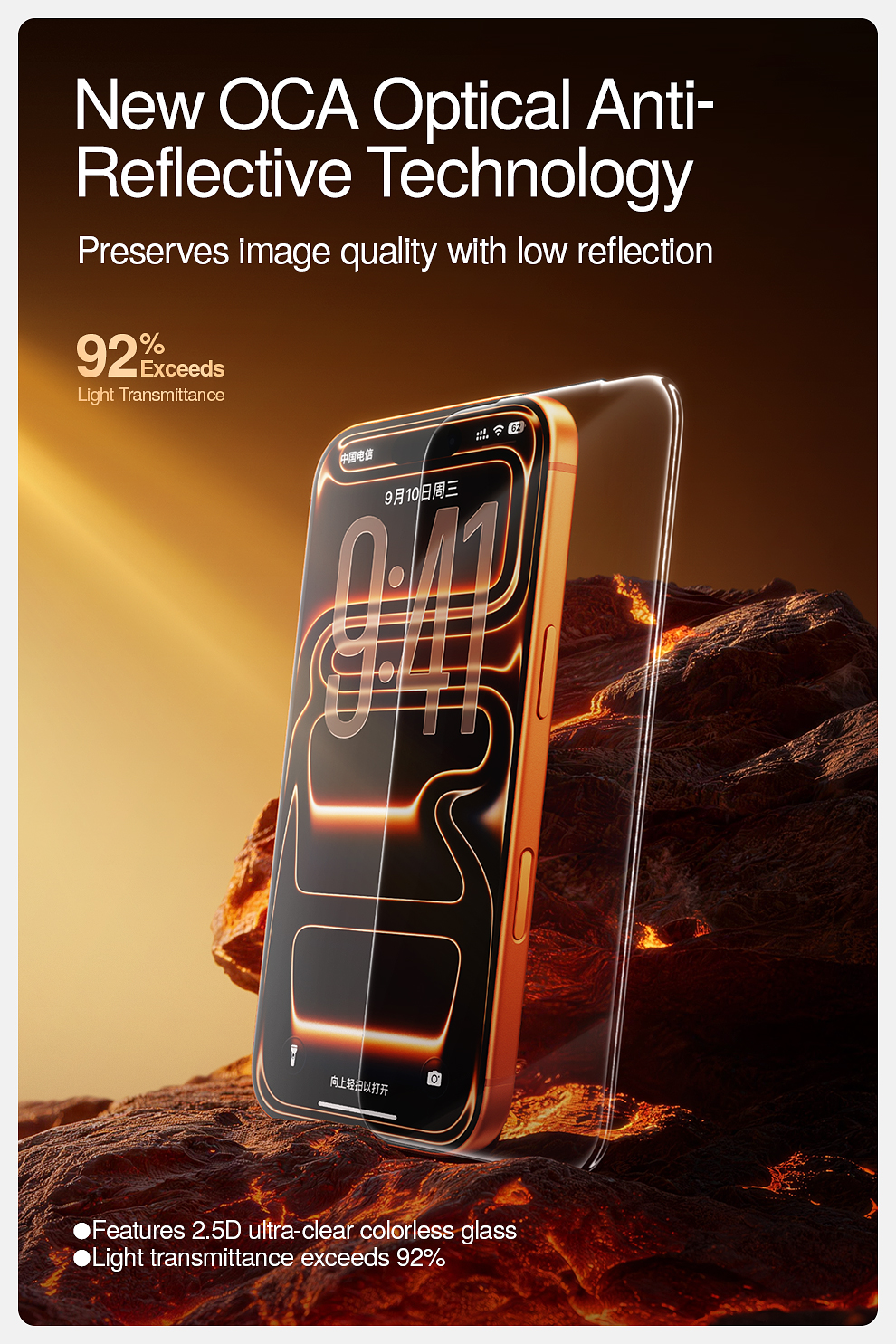 SmartDevil Screen Protector For iPh 17Pro Max/16Pro/15/14 Clear/Privacy ...