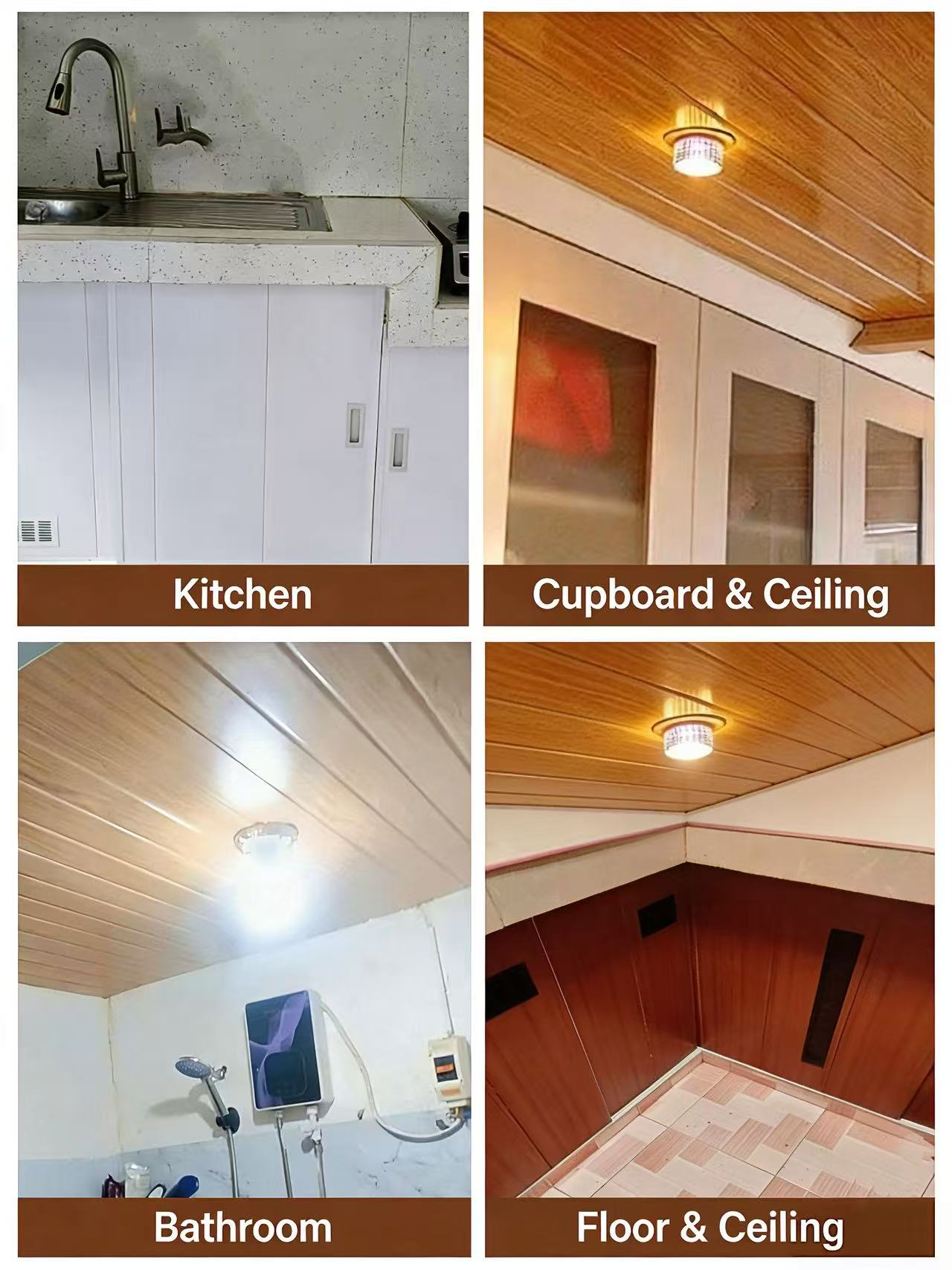 70cm/95cm/140cm/190cm/PVC Panel Ceiling & Wall/PVC Panel Bedroom/Living ...
