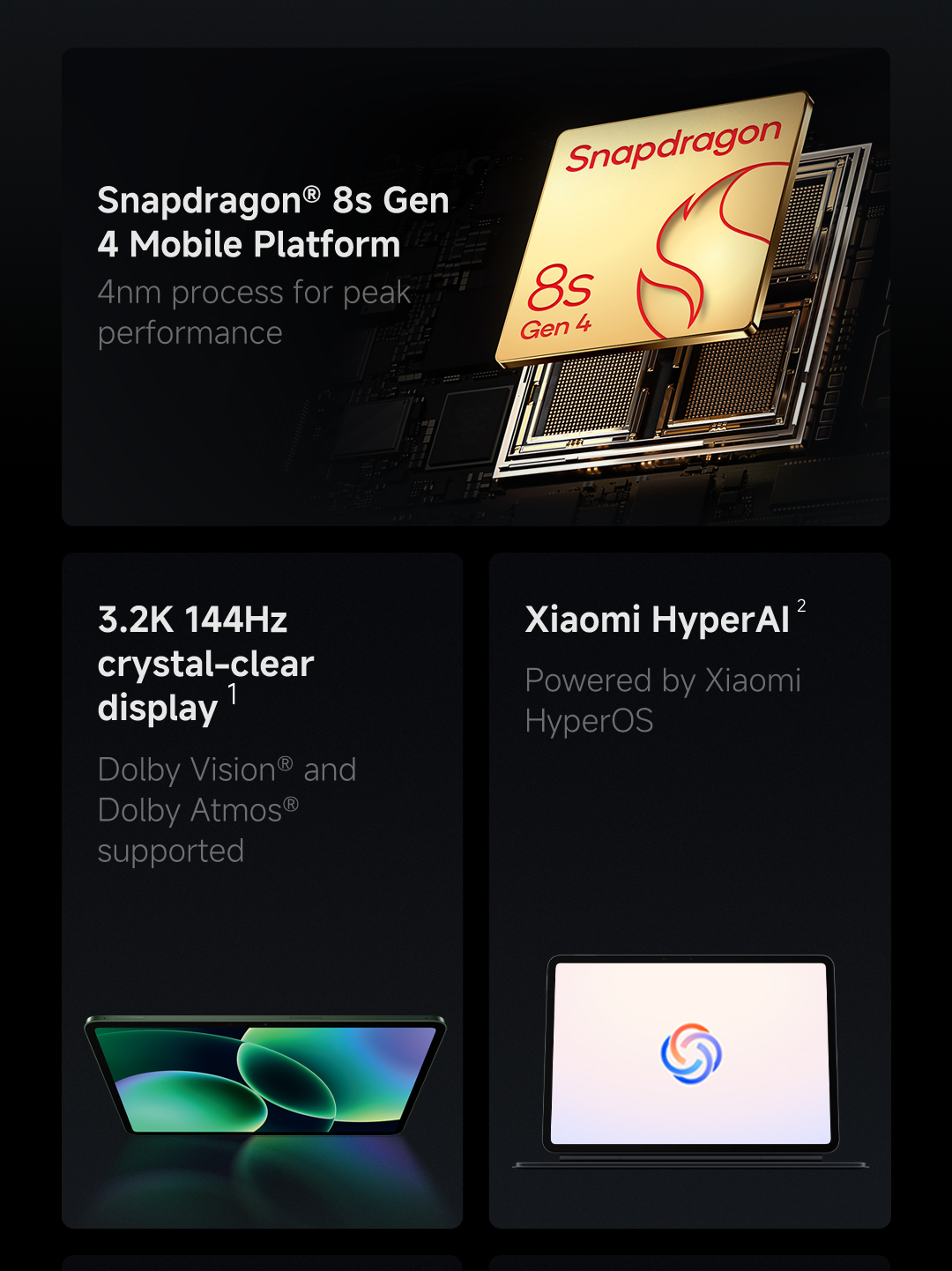 New Xiaomi Pad 8 with keyboard| 8GB+256GB, Snapdragon® 8s Gen 4 Mobile ...