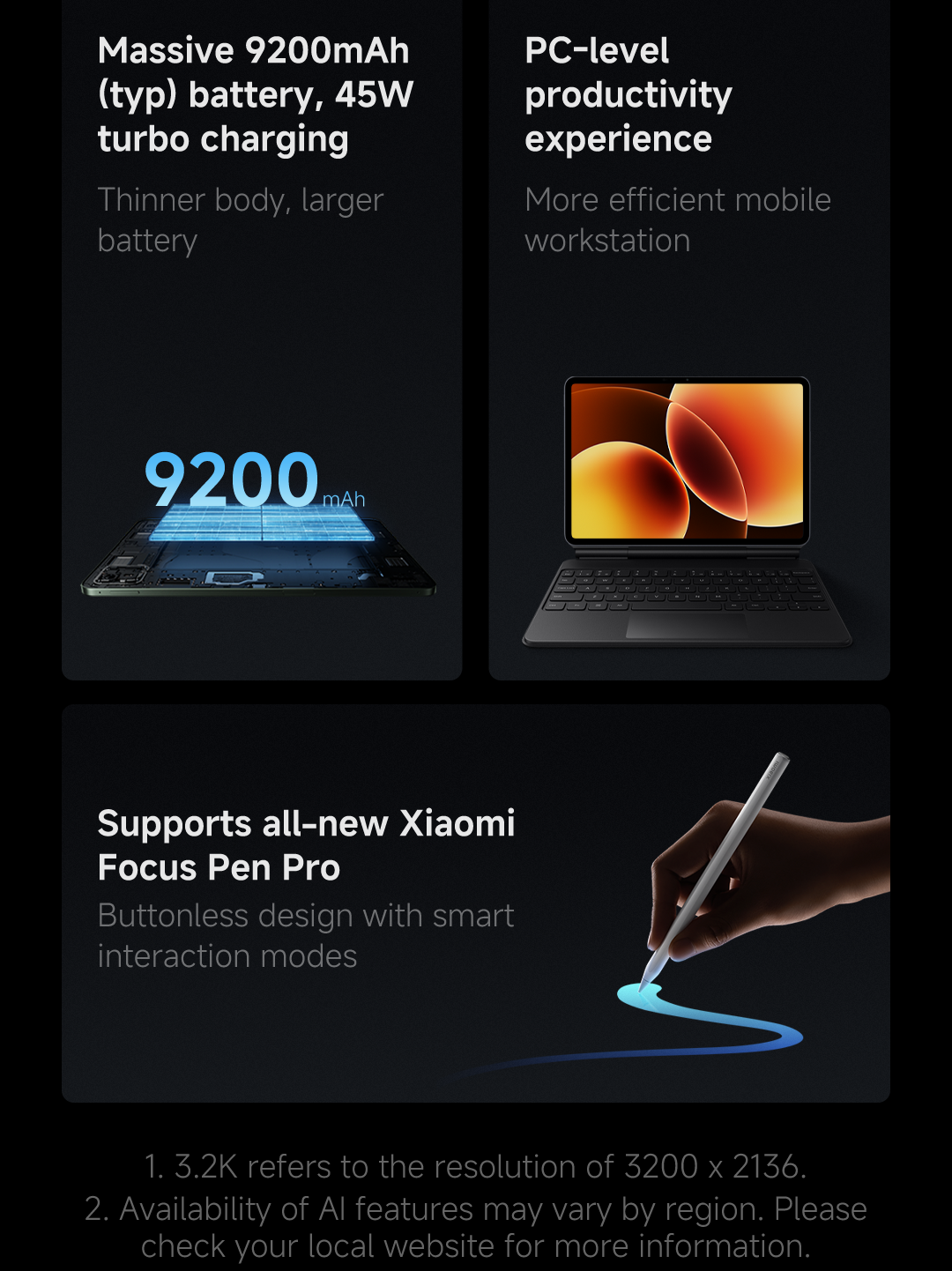 New Xiaomi Pad 8 with keyboard| 8GB+256GB, Snapdragon® 8s Gen 4 Mobile ...