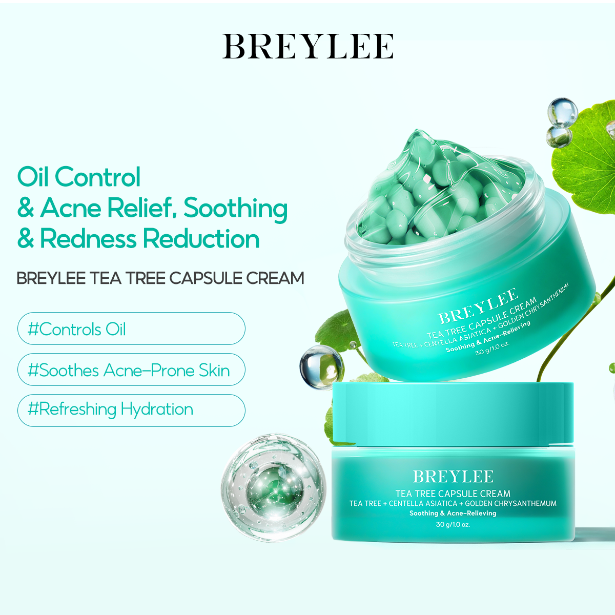 BREYLEE Vitamin C Whitening Facial Cream Moisturizer Cream Lifting ...