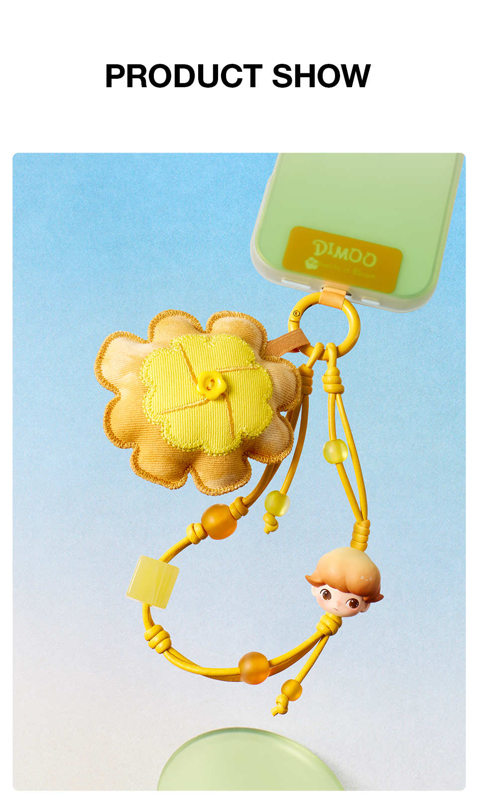 POP MART DIMOO Moments in Bloom Series-Decorative Charm Blind Box Toys ...
