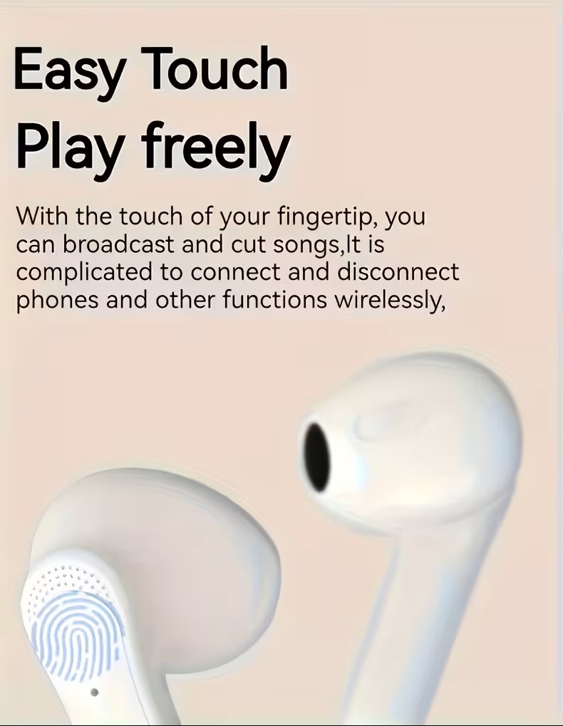 Bnixry JS59 Earphones TWS HiFi Stereo HD Call Noise Reduction Sport ...