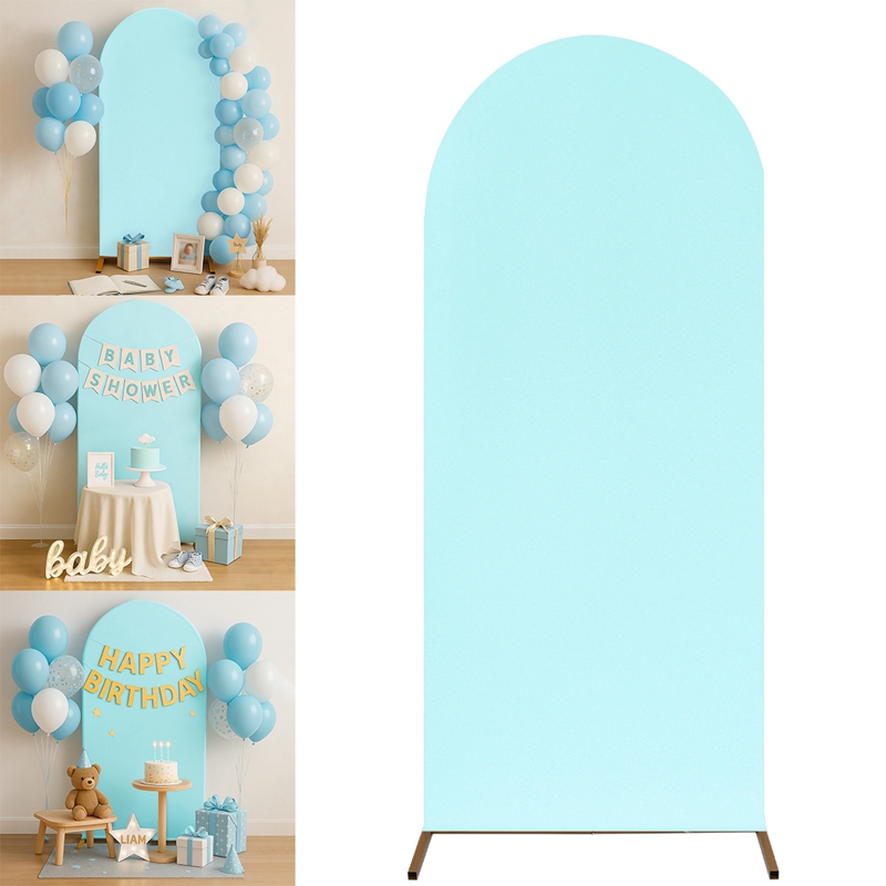 【Easy Assembly】Wedding Arch Backdrop Stand Metal Balloon Arch Stand ...