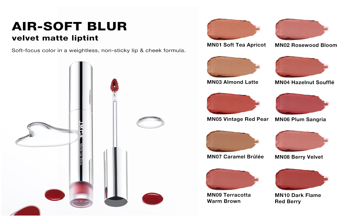 【Criza Taa Inspired Lip Tint】JMCY Matte Liptint SPF 25 PA+++ 8h ...