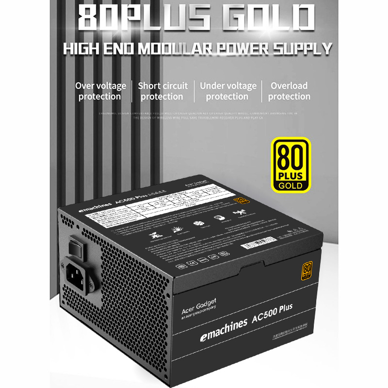 Acer Computer ATX Power Supply 500W/650W/750W PSU 80Plus Bronze ...