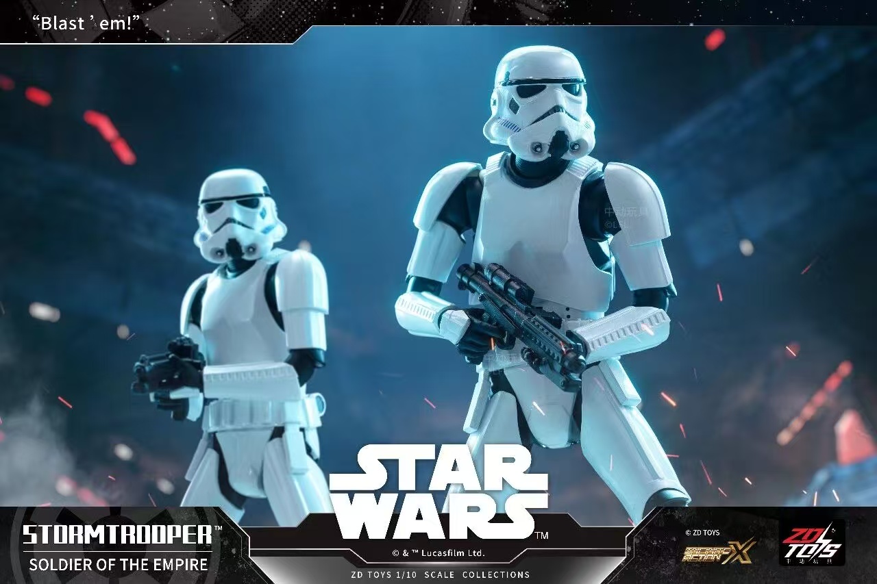 【In stock】ZD Toys Star Wars Action Figure - Darth Vader Stormtrooper ...