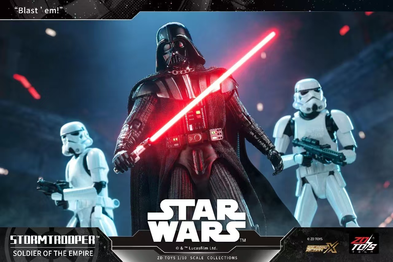 【In stock】ZD Toys Star Wars Action Figure - Darth Vader Stormtrooper ...