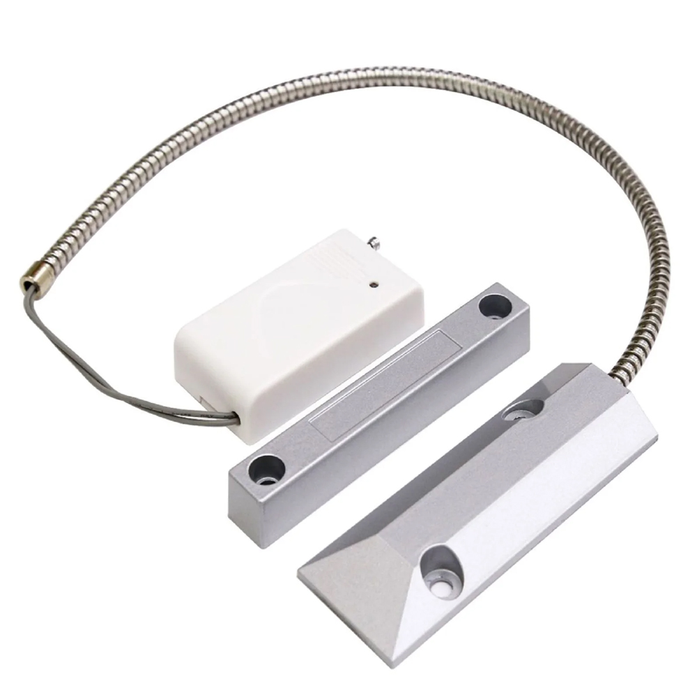 433MHz Wireless Magnetic Door Sensor Roller Shutter Garage Gate Alarm ...
