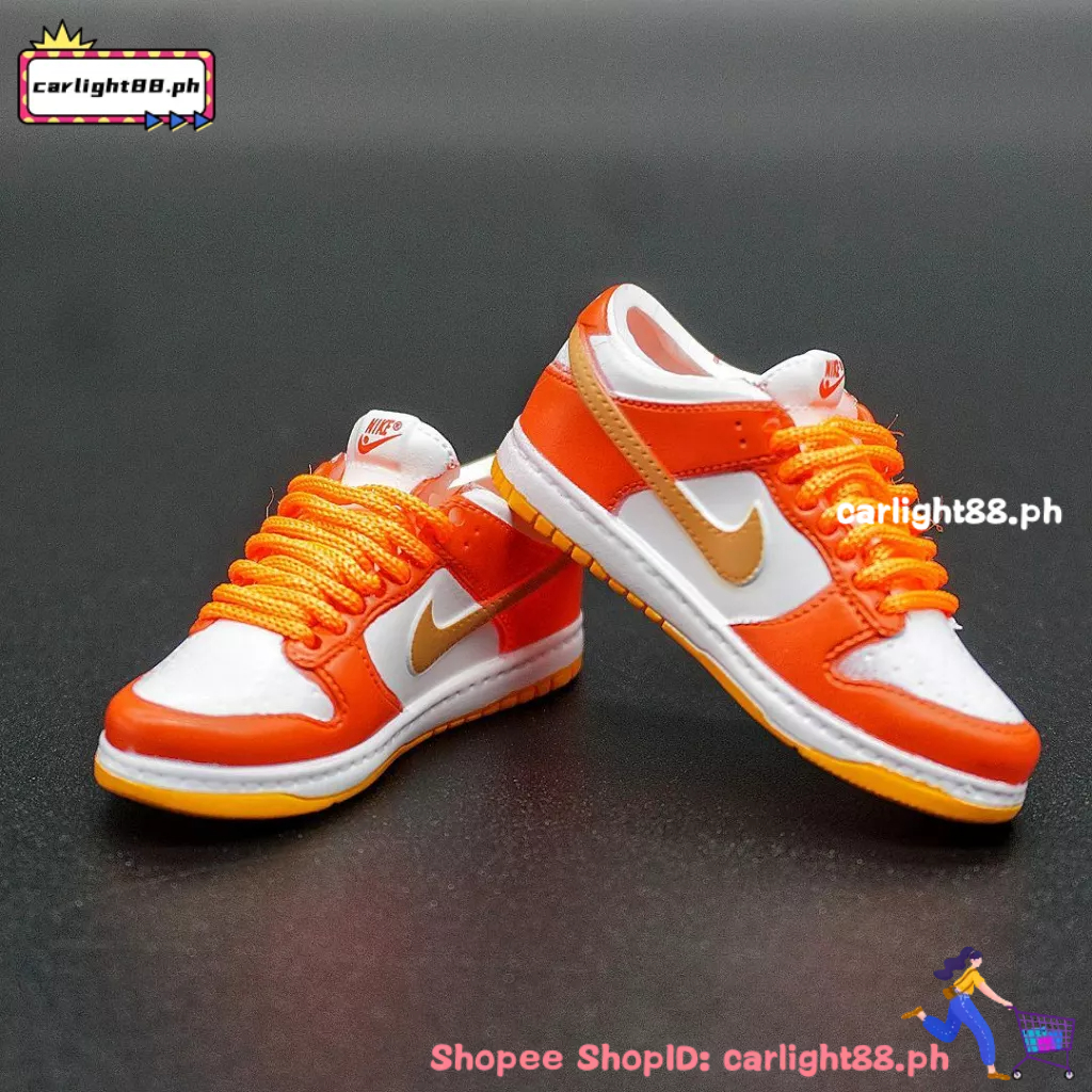 [Shoe Model 1/6] dunk "Golden Orange" -Mini AJ finger shoe mold ...