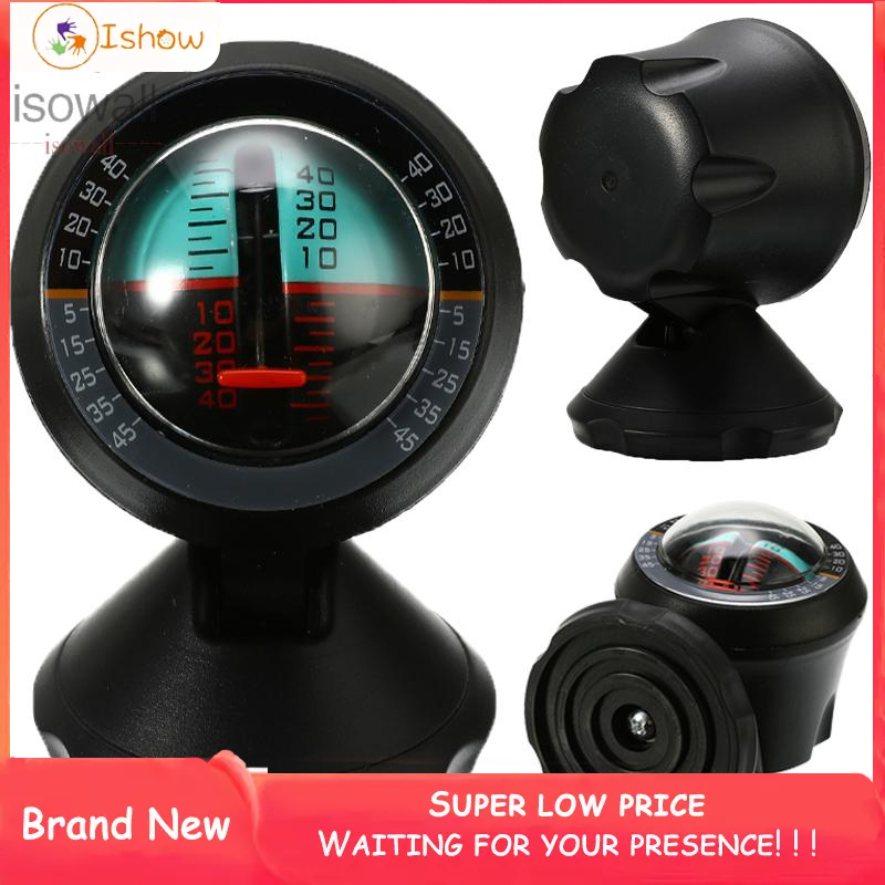 Gauge Clinometer Car Balancer 1pcs Black Slope Outdoor Off-Road Auto ...