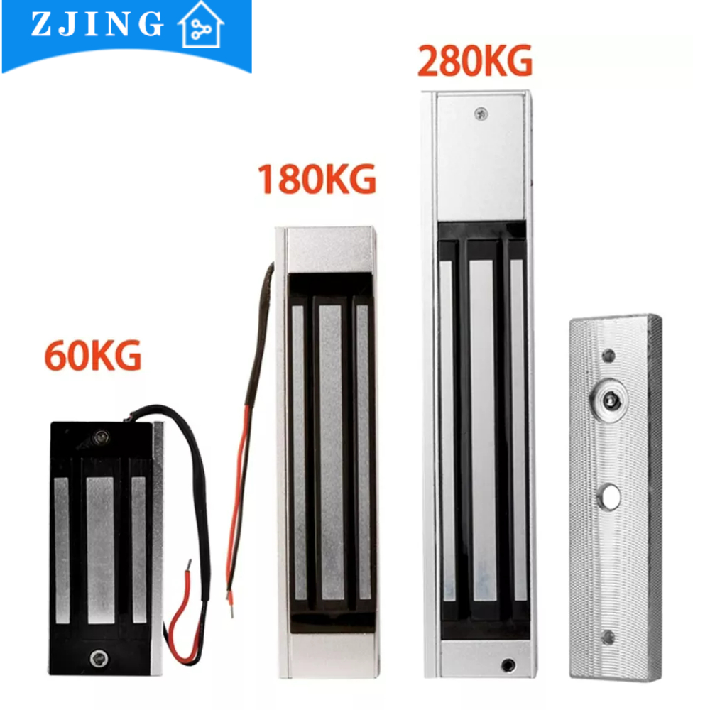 60/180/280KG Electronic Magnetic Lock Waterproof Electric Control Lock ...