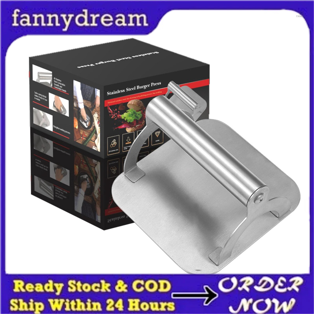#Fany Non-stick Burger Press with Ergonomic Handle Food-grade Stainless ...