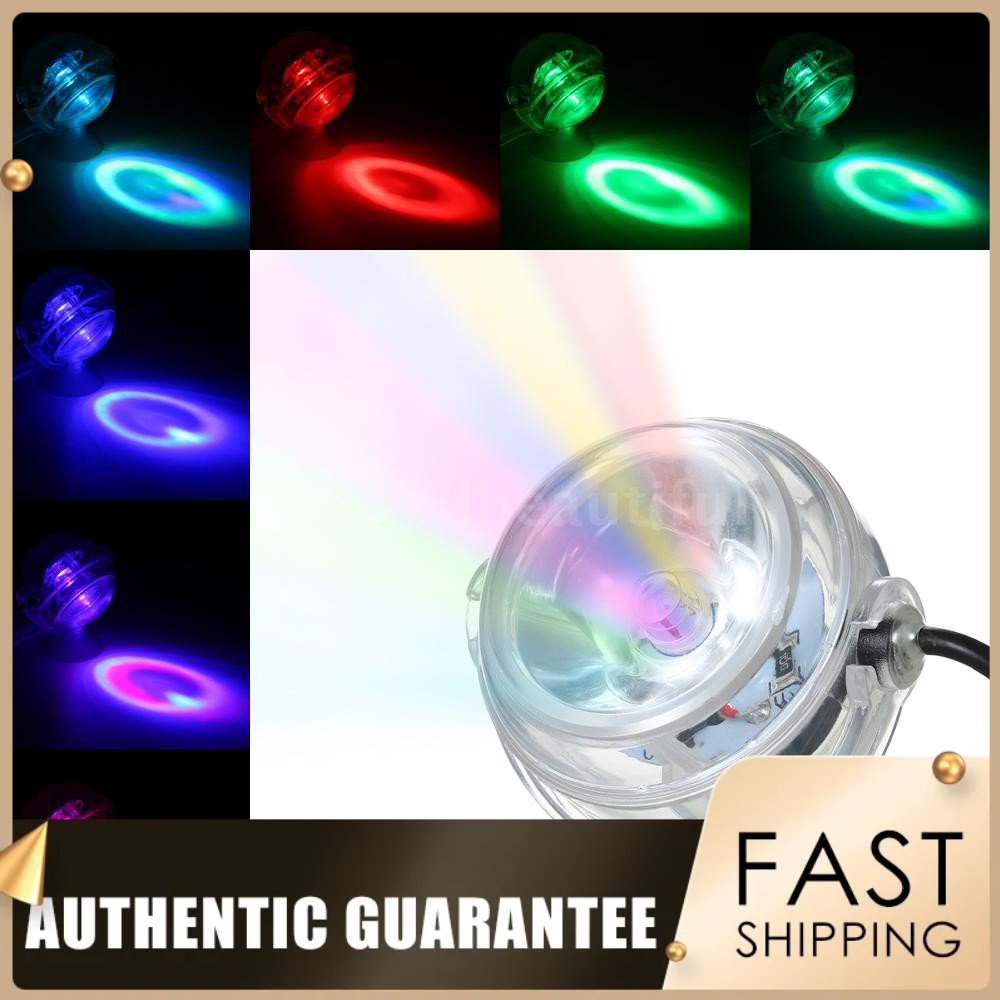 Aquarium Waterproof LED Spotlight Submersible Light Convex L | Shopee ...