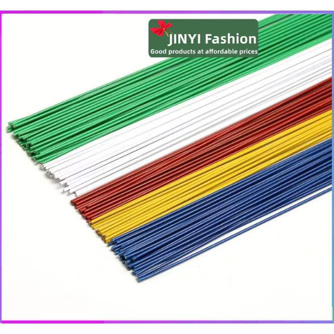 (0.9mm*40cm) 10 Pcs White plastic wrapped wire~Handmade DIY birthday ...