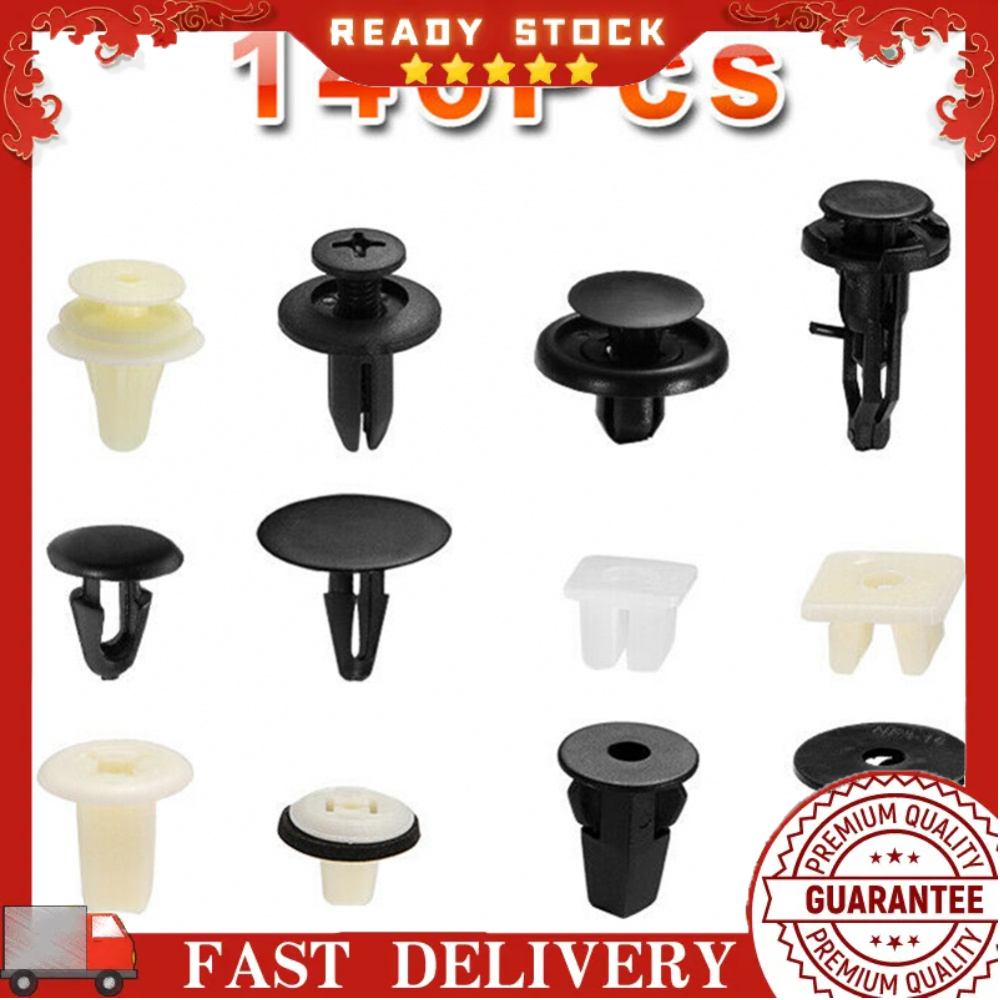 146PCS For TOYOTA Fender Door Hood Bumper Car Trim Clips Body Retainer ...