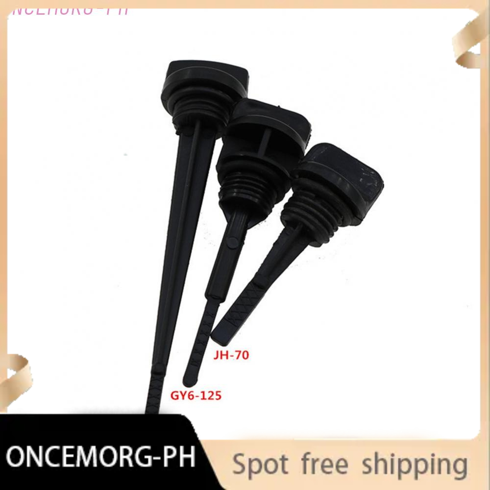 Oil Dipstick Gauge Dipstick Motorcycle Engine Part Oil Tank Level Black ...