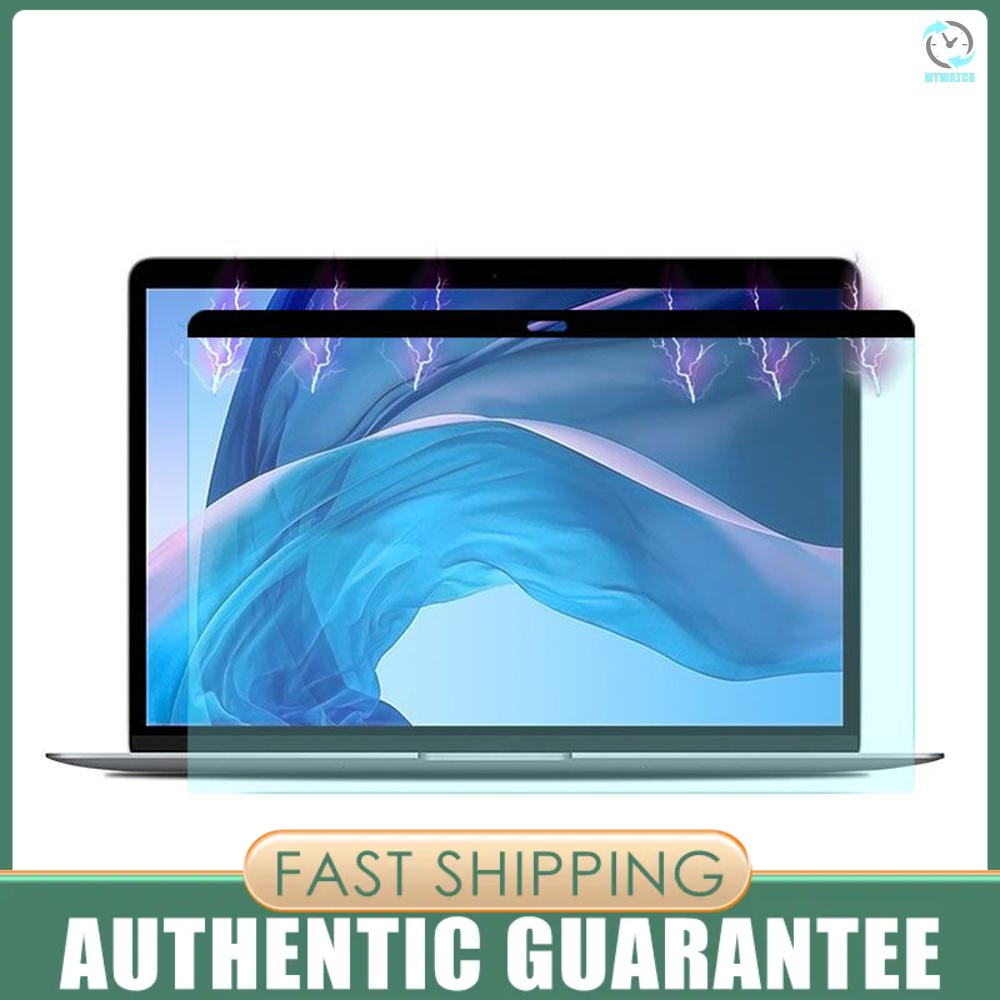 M Magnetic Blue Light Blocking Screen Protector Anti UV Film Anti Glare ...