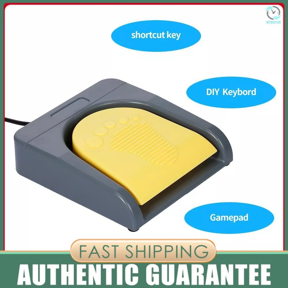 PCsensor USB Single Foot Switch Game Control One Key Customized ...