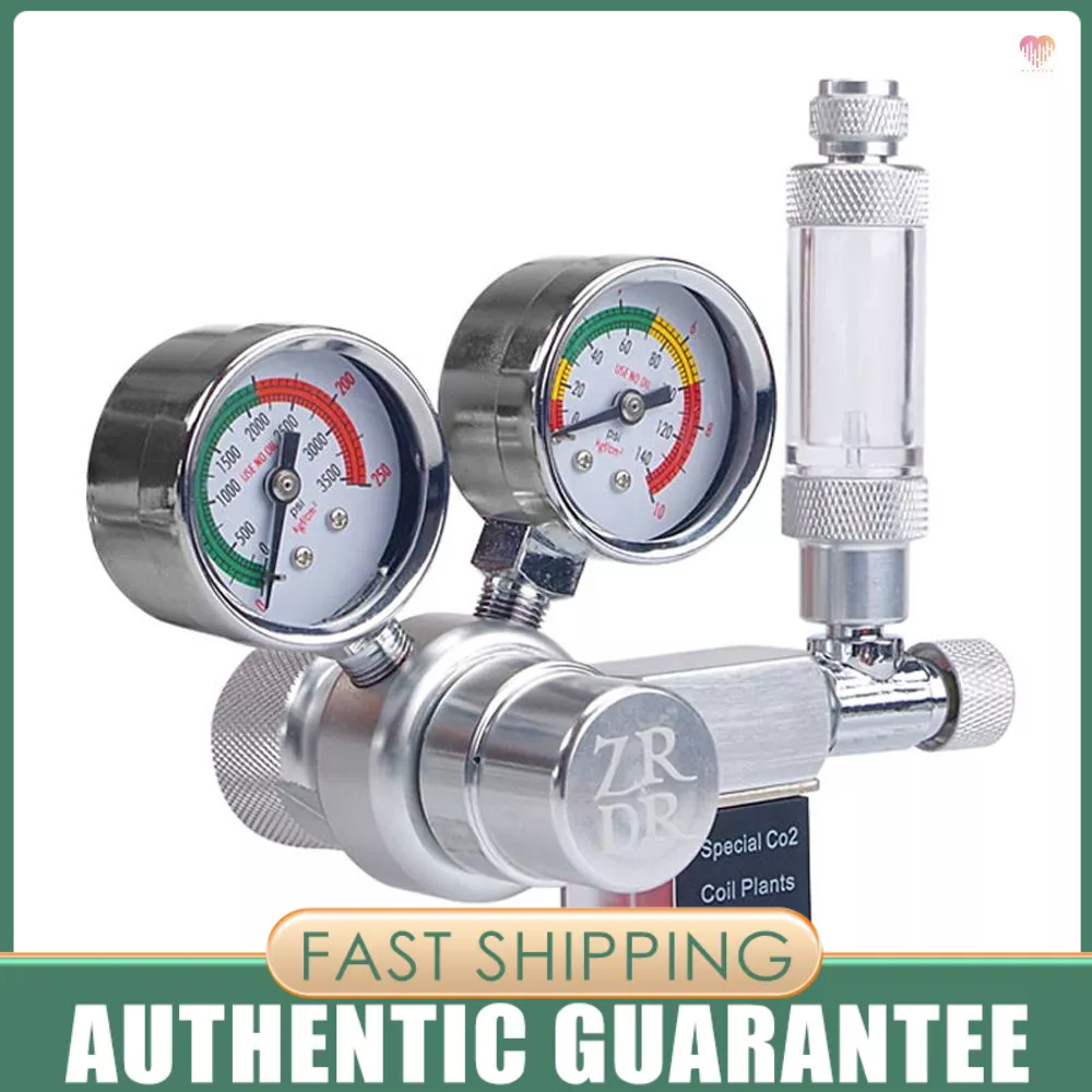 (mwa2ph)12V Output Voltage Aquarium CO2 Regulator CO2 Pressure ...