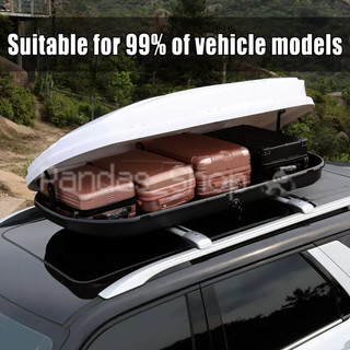 Universal Car Roof-Top Luggage Box Auto Top Bag Rack Cargo Carrier ...