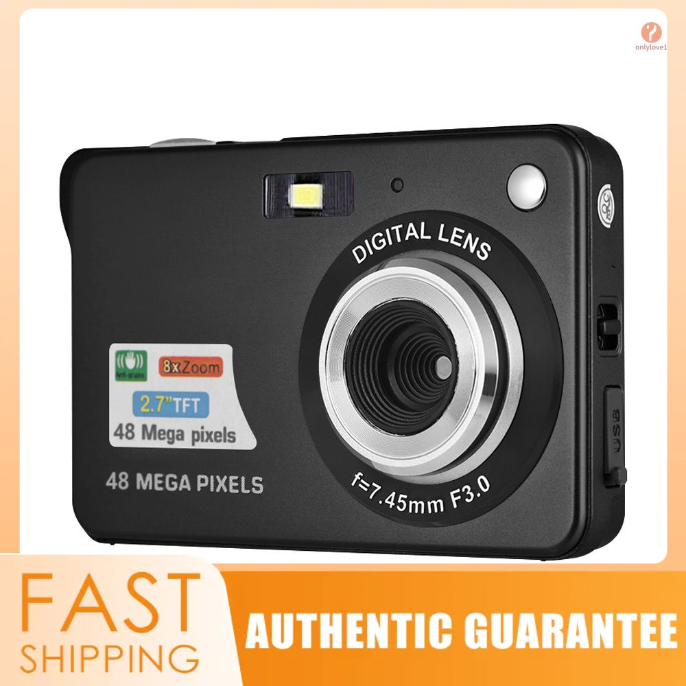 [onloph]Portable 1080P Digital Camera Video Camcorder 48MP Anti-shake ...
