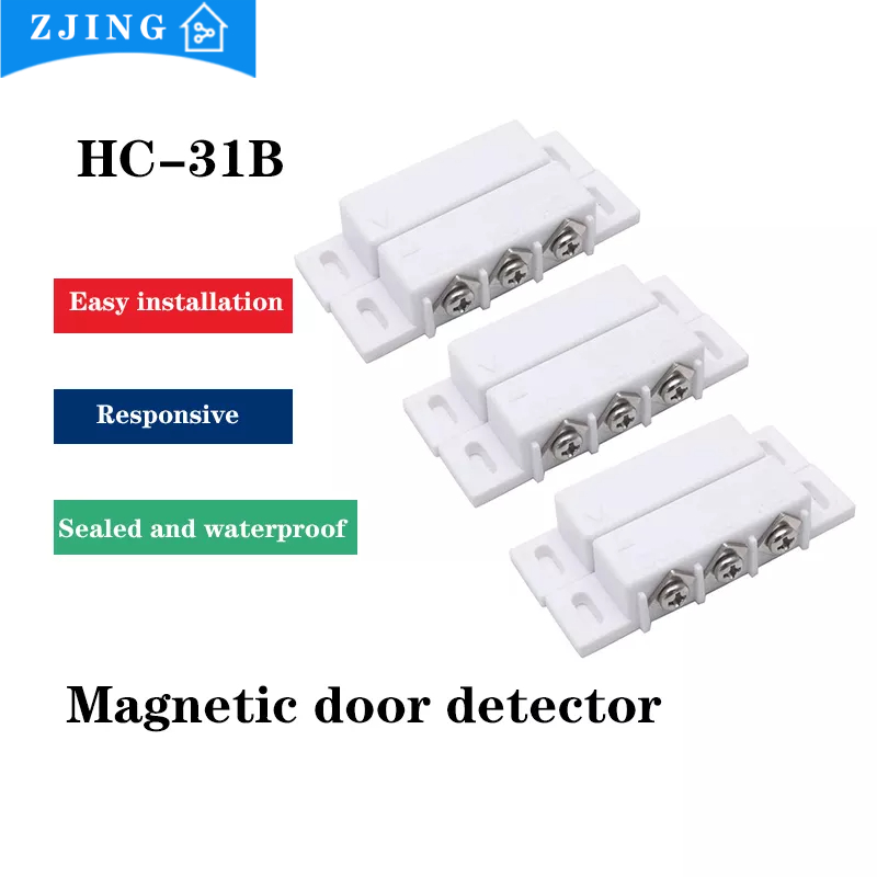 3 Set Magnetic Reed Switch Door Contact NC NO Door Alarm Window ...