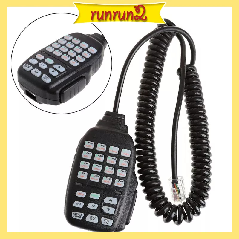 Portable DTMF Modular 8-Pin Remote Speaker Microphone Mic PTT HM-133V ...